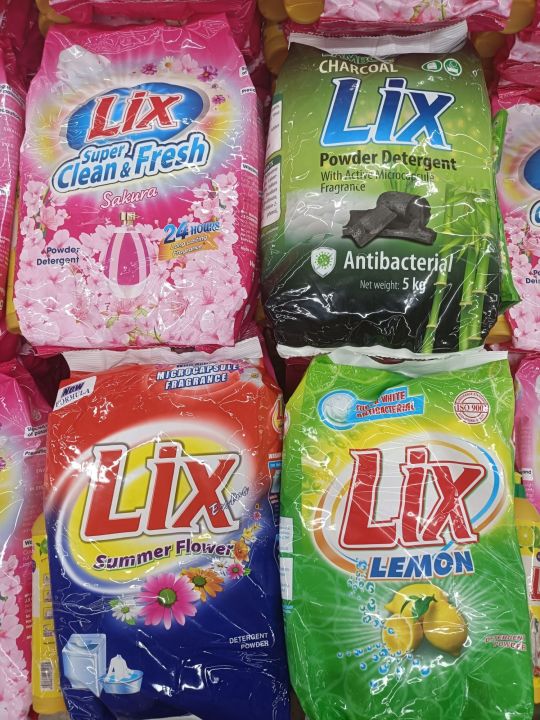 Lix Detergent Powder 5kgs | Lazada PH