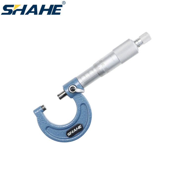 SHAHE 0.01mm Accuracy Outside Micrometer Calibrations Micrometer Scale ...