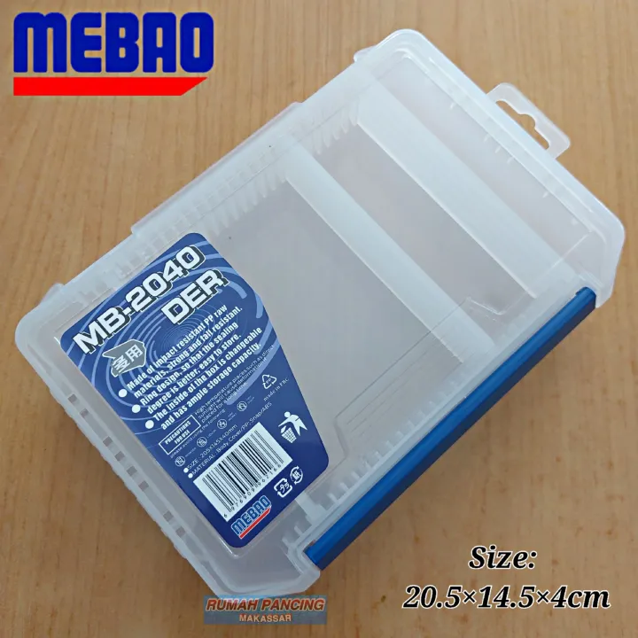 Box Alat Pancing Mebao MB-2040 DER / Tackle Box / Kotak Umpan / Kotak ...