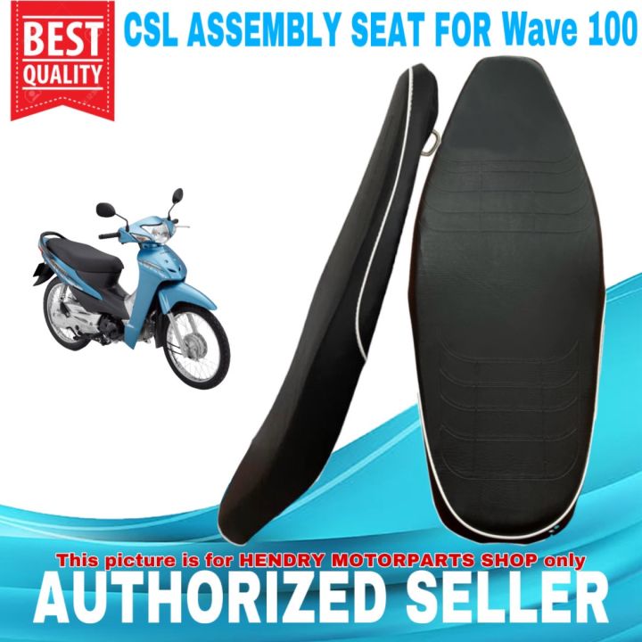 HDR HONDA WAVE 100 / WAVE100 SEAT ASSEMBLY ( SET ) PLASTIC BASE FOR ...