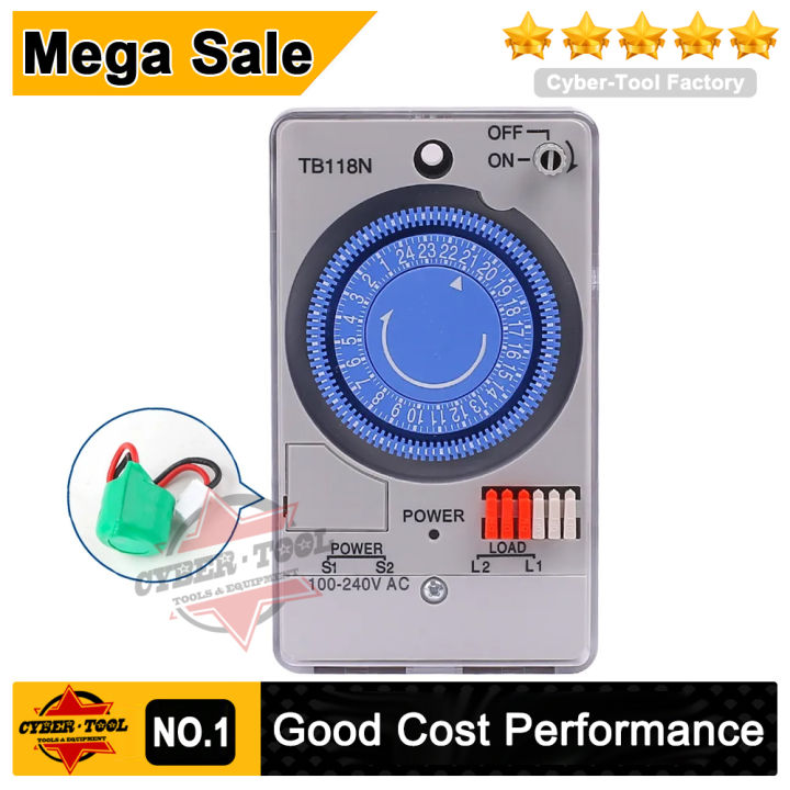 TB118N Mechanical Timer Switch Mini Mechanical Timer Relay Mechanical ...