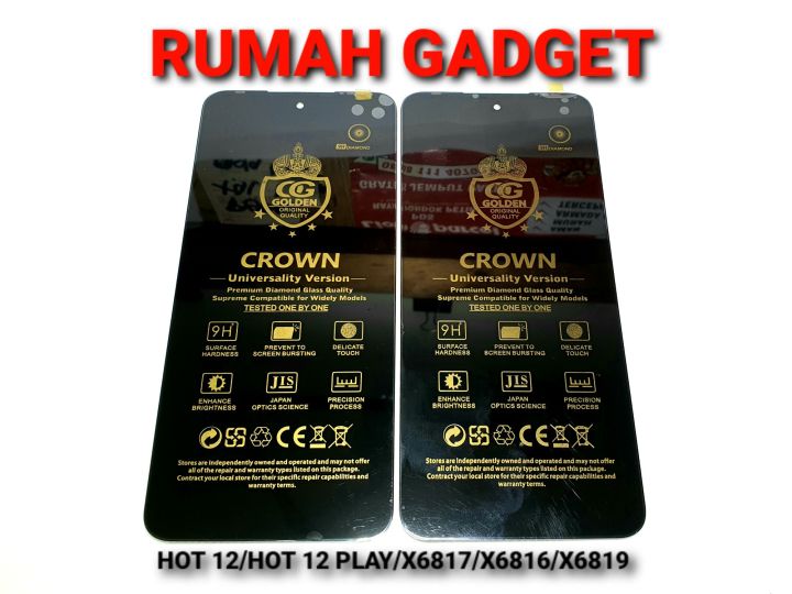 LCD INFINIX HOT 12/HOT 12 PLAY/X6816/X6817/X6819 FULLSET TOUCHSCREEN ...