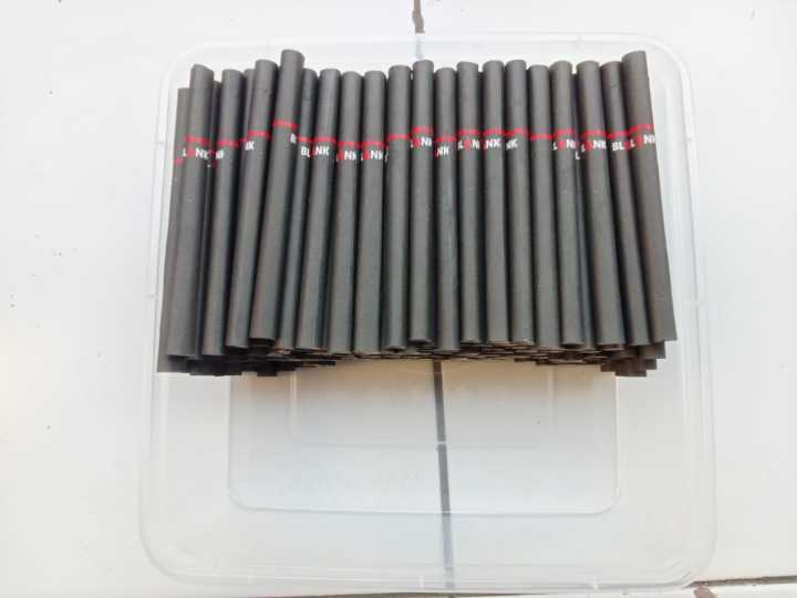 selongsong rokok kosong blank ukuran 6,5mm dan ukuran 8mm 1 box isi 100 ...