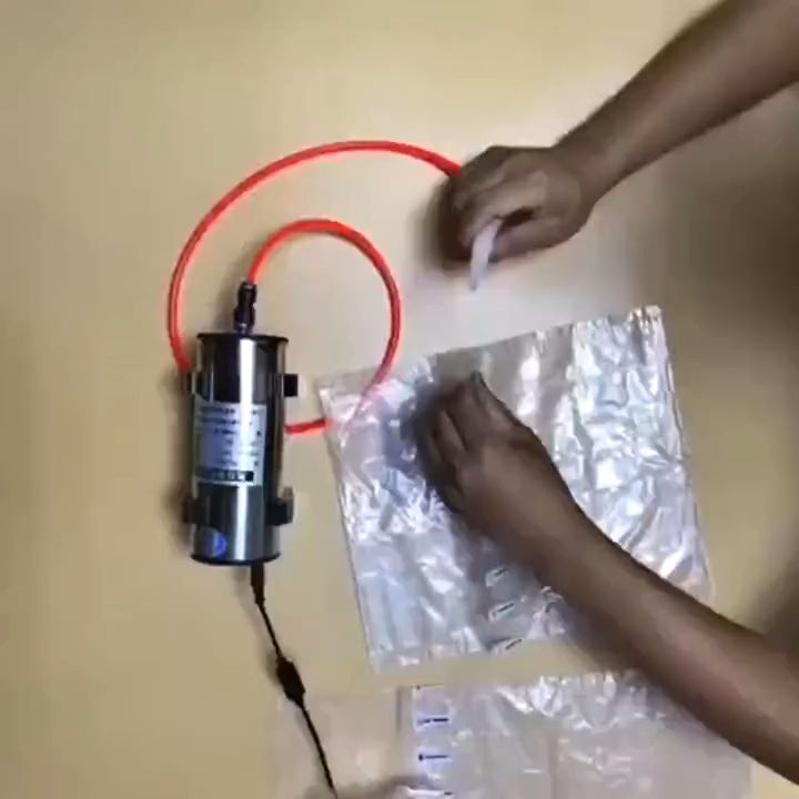 Gas column bag inflation pump inflation machine bubble bag inflation ...