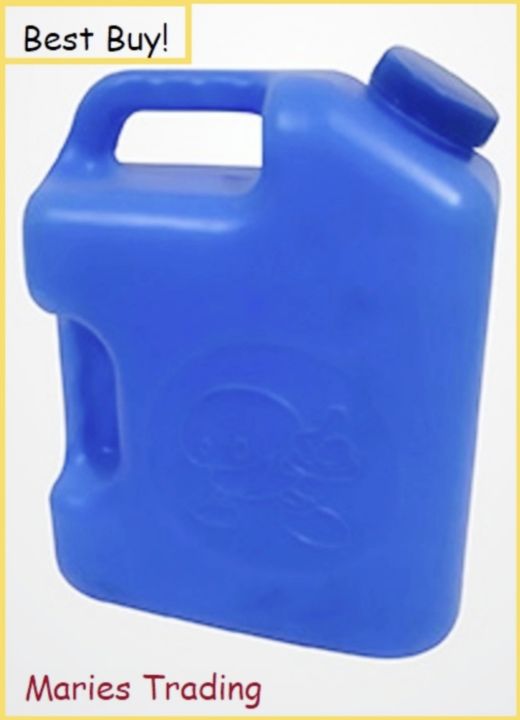 6LITERS WATER CONTAINER / Water Gallon / Blue Gallon Container / SLIM ...