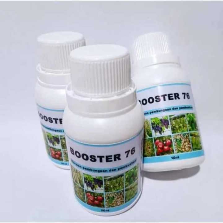 ORIGINAL BOOSTER 76 - Pupuk Penumbuh Perangsang Untuk Tanaman Yang Sulit Berbuah dan Berbunga ...