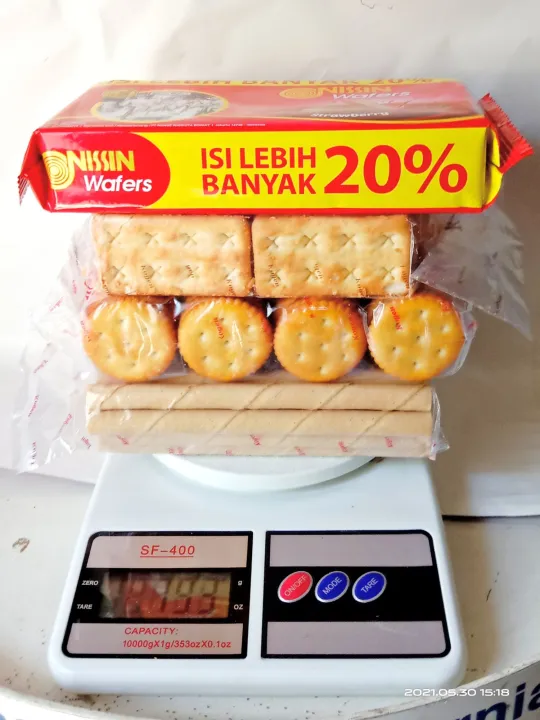 BISKUIT KHONGGUAN PAKET 3 WAFFER NISIN LEMON PUFF HEALTHY KACANG DAN ...