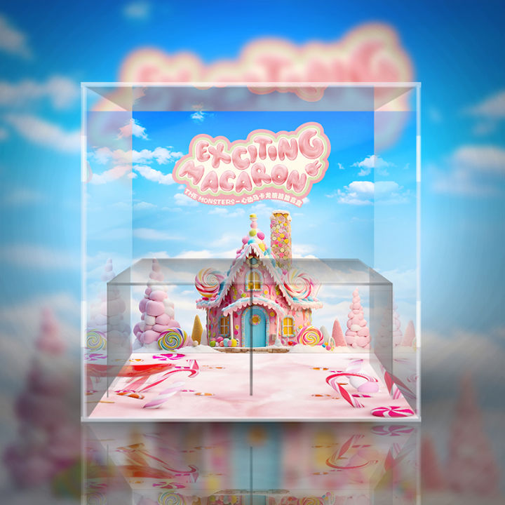 PopMart Pop Mart Labubu Heartbeat Macaron Tangjiao Face Series Tide ...