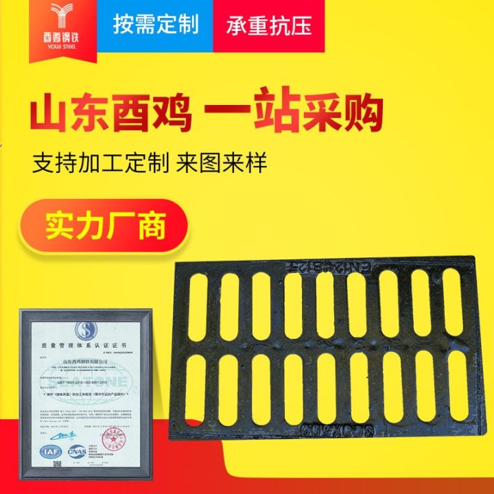 Single Spillway Grate 300*500mm Iron Cast Iron Precast Precipitated ...