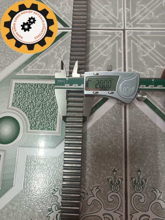 Thanh răng,bánh răng M2:20*20*1000MM,bước răng 6,28mm,chiều cao răng 4 ...