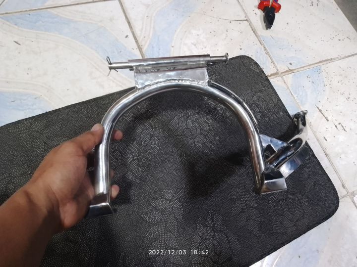 NMAX V2 Center Stand Pure Stainless 304 - With EHe at lock | Lazada PH