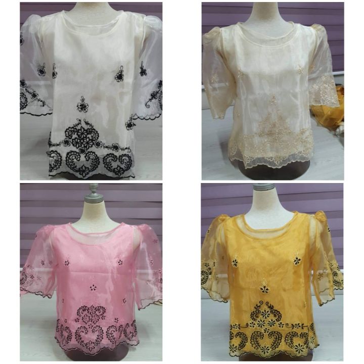 Women's Barong Kimona Blouse | Lazada PH