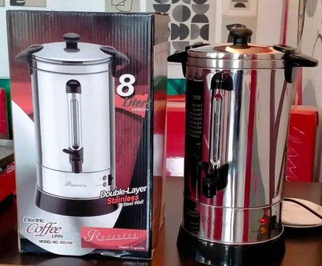 Coffee Maker Perculator Rossetti 8Liters 50cups | Lazada PH