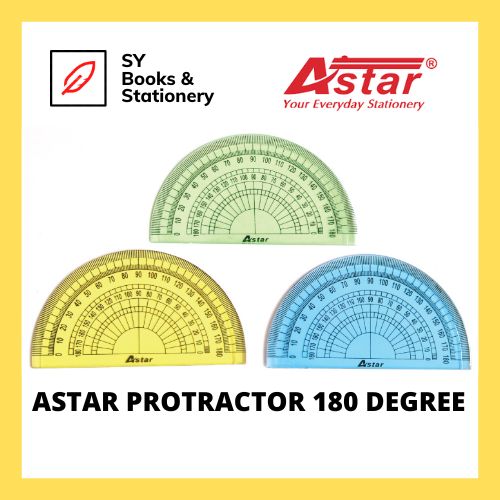 ASTAR Protractor SL3 Ruler 180 | Lazada
