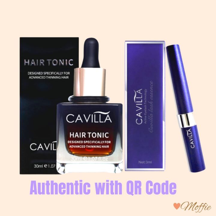 Cavilla Eyelash Serum & Cavilla Hair Tonic | Lazada Singapore
