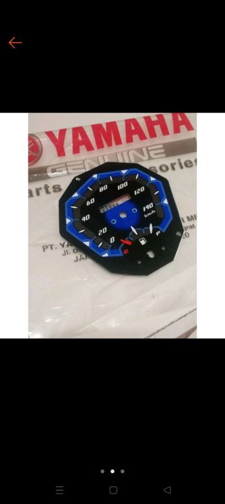PAPAN PANEL SPEEDOMETER, MIO Z , MIO M3, MIO 125, BIRU ORIGINAL YAMAHA ...