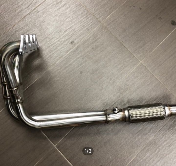 Jasma obx waja mmc 4g18 exhaust extractor header stainless steel 4×2×1 ...