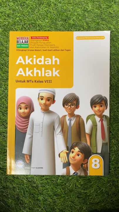 Buku Siswa Akidah Akhlak MTs Kelas 8 K-Merdeka KMA-450 GOS | Lazada Indonesia