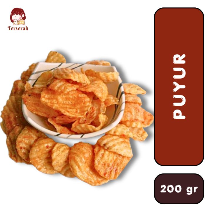 Snack Keripik Puyur Bumbu Rujak Pedas Manis | Lazada Indonesia