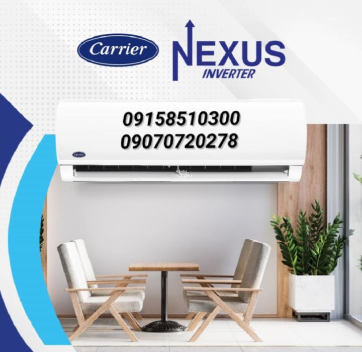 CARRIE'R 2.5HP Nexus Inverter Split Type Aircon | Lazada PH