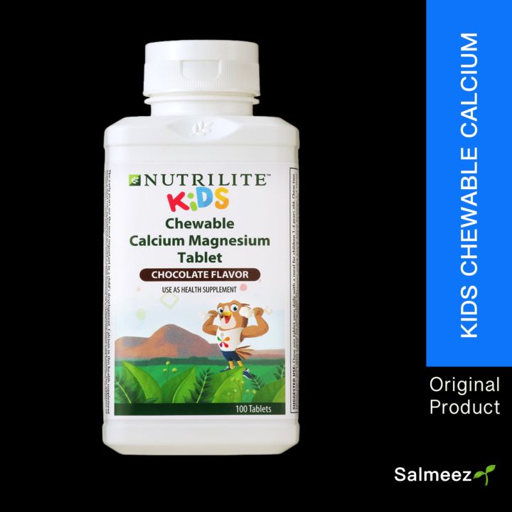 Amway Nutrilite Kids Children Chewable Calcium Magnesium 100 tablets ...