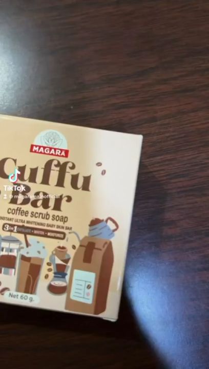EZ ONHAND Magara Skin Cuffu Bar Coffee Scrub Soap 60g | Cuffu Buff ...