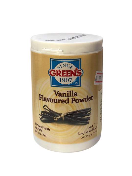 SINCE GREEN’S Vanilla flavored powder (60 g) | Lazada.co.th