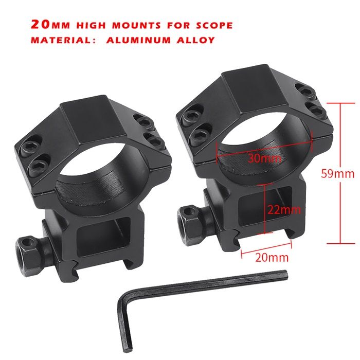 scope mount (rail 11mm 20mm ) ( tube 25mm 30mm | Lazada PH