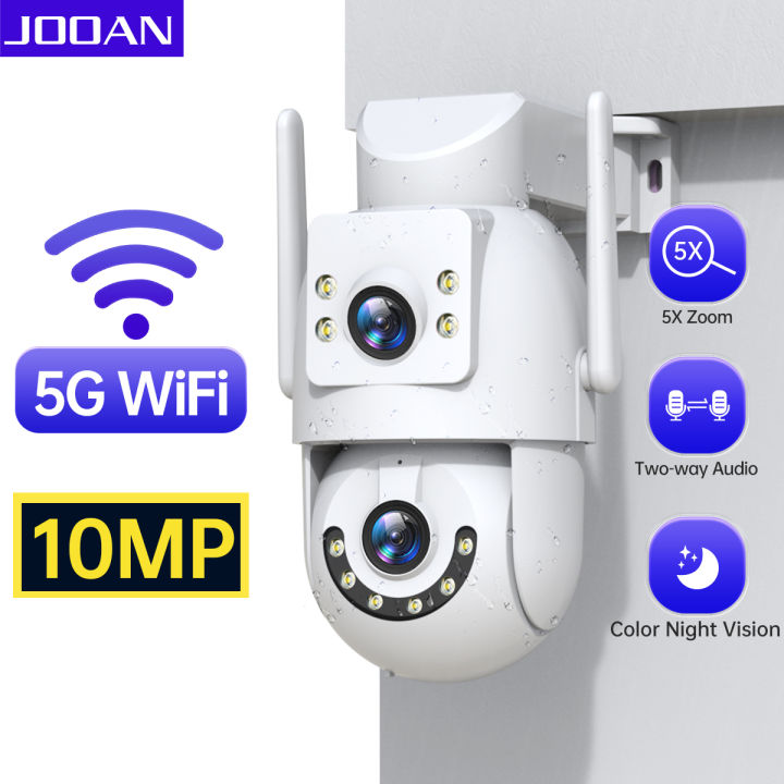 JOOAN Smart Camera W3-U 5K+10MP/Night vision/360° Horizontal View/Move ...