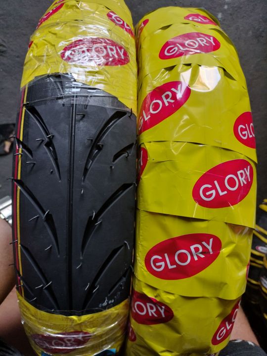 Original Glory QUICK spikeTubeless Motorcycle Tire size 14 and Aerox Tire with FREEBIES | Lazada PH