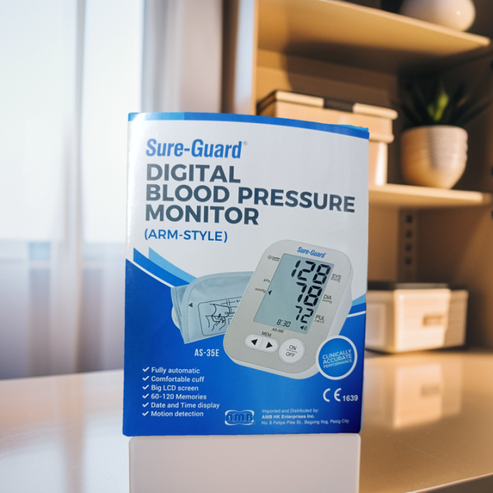 Digital Blood Pressure Monitor Sureguard | Lazada PH