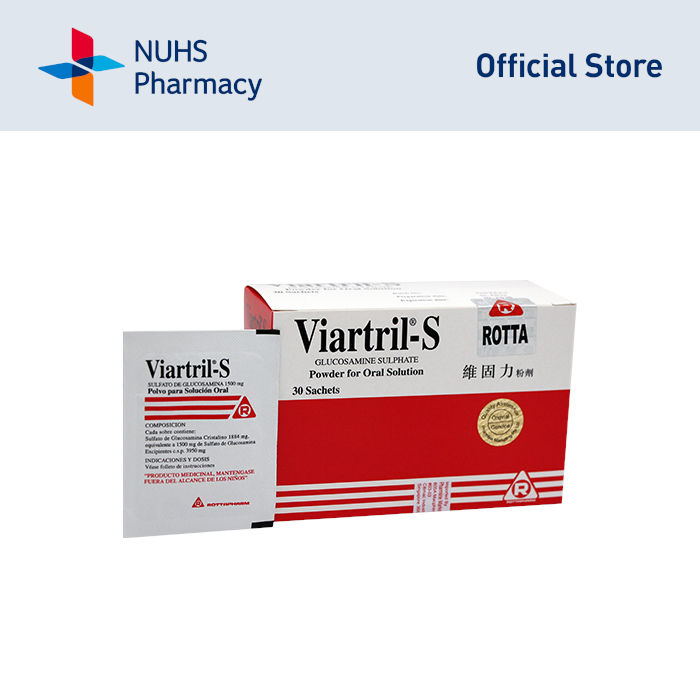 Viartril-S 1500mg Powder 30 Sachets [NUHS Pharmacy] | Lazada Singapore