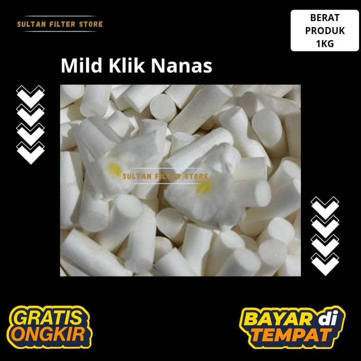 Gabus Busa Filter Mild Klik Nanas | Lazada Indonesia