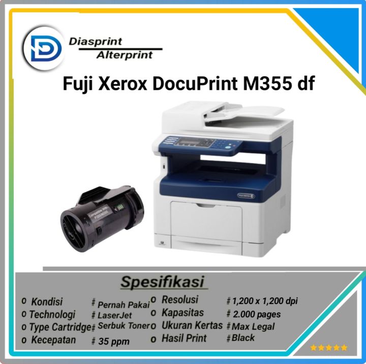 Fuji Xerox DocuPrint M355 df/scan copy F4 | Lazada Indonesia
