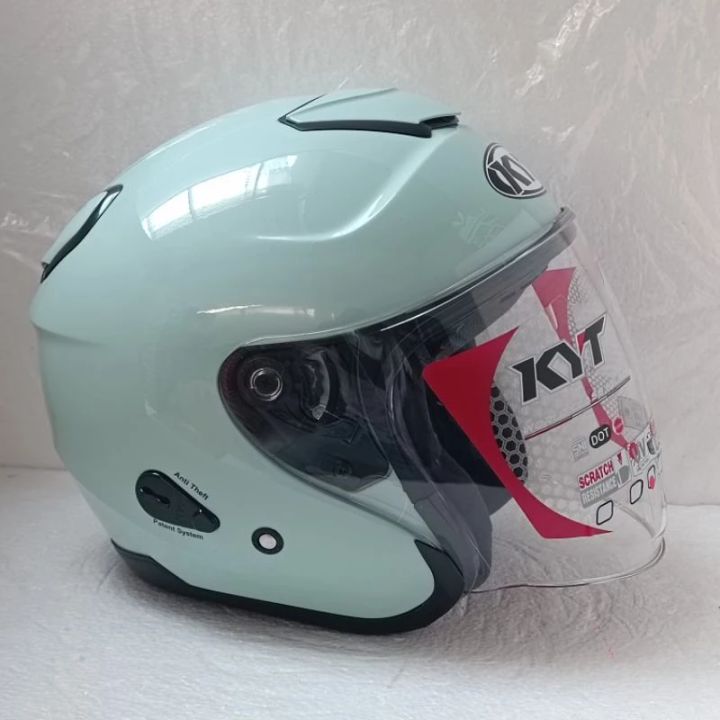 HELM KYT KYOTO R SAGE GREN PULL WARNA | Lazada Indonesia