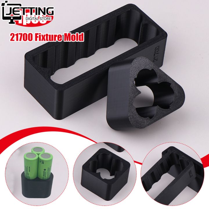 18650 Lithium Battery Fixed Bracket Six Batteries Packs ABS Plastic ...