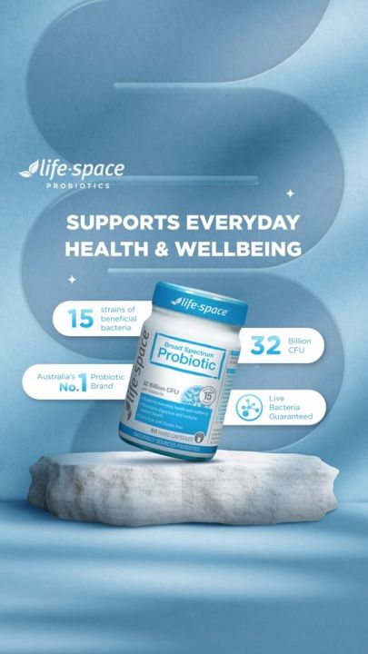 Bundle of 1/2/3 [Digestive Health] Life Space Broad Spectrum Probiotic ...