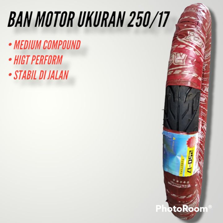 Ban Depan Motor SUPRA, VEGA, JUPITER, SHOGUN, REVO, Ukuran ring 17 250/ ...