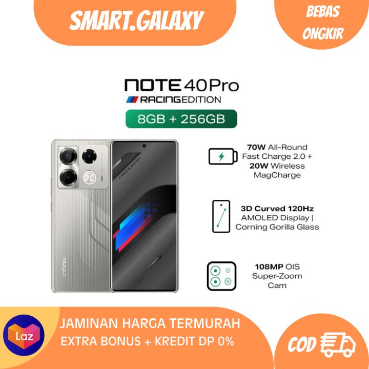 Infinix Note 40 Pro 8/256GB - MediaTek Helio G99 Ultimate | Lazada Indonesia
