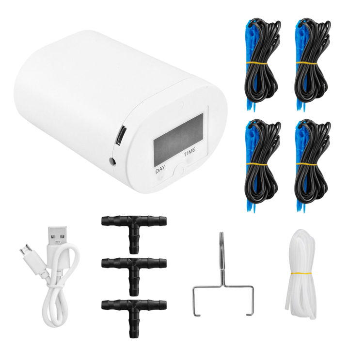 Timer System Kit 2/8/16 Heads Pump Self-Watering Kit Automatic Timer ...