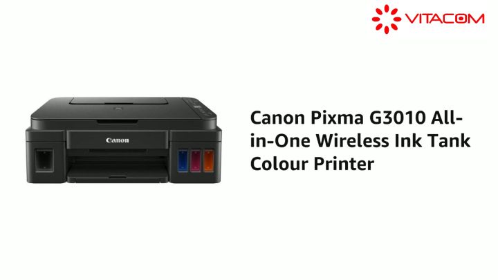 CANON PIXMA G3010 REFILLABLE INK TANK ALL IN ONE PRINTER WIRELESS COLOR ...