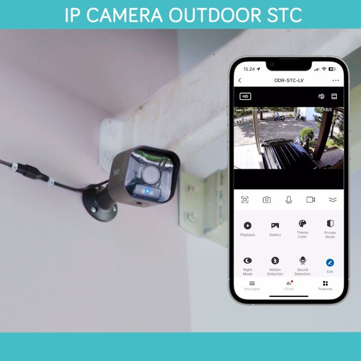 BARDI IP Camera Outdoor Static (Lite Version) CCTV | Lazada Indonesia