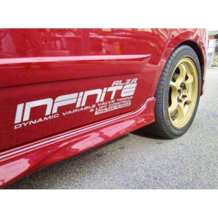 (Ready Stock) S43# Perodua DVVT ALZA Infinity Car Sticker | Lazada
