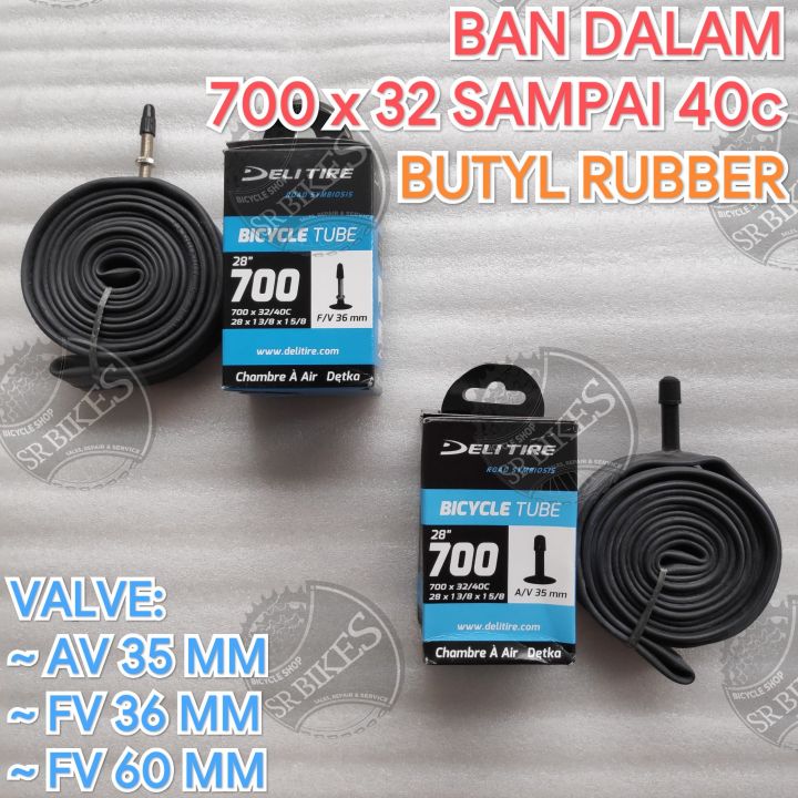 Ban Dalam 700 x 32 / 40c Sepeda Roadbike Gravel. DELI TIRE | Lazada Indonesia