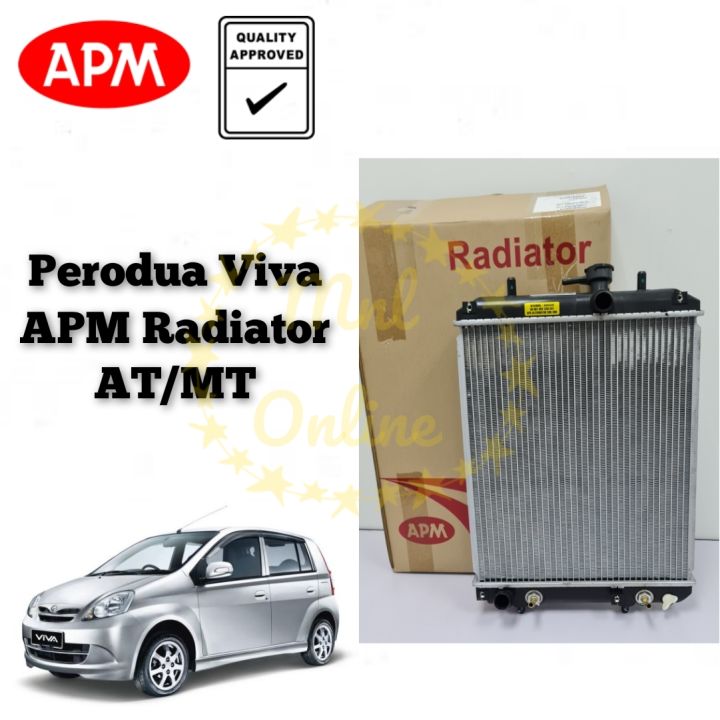 ORIGINAL APM PERODUA VIVA RADIATOR AUTO & MANUAL | Lazada