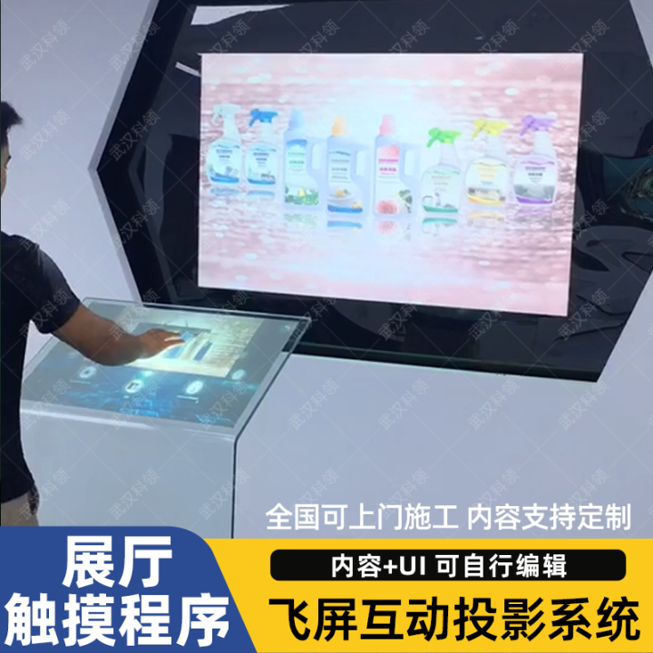 Interactive Multi-screen Display Software Smart Exhibition Hall Touch ...