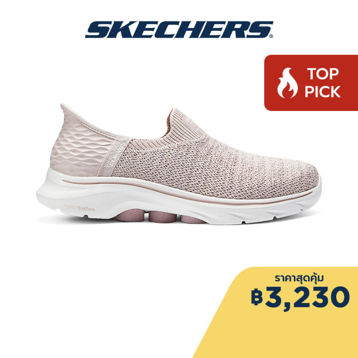 Skechers สเก็ตเชอร์ส รองเท้าผู้หญิง Women Slip-Ins GOwalk 7 Springtime ...