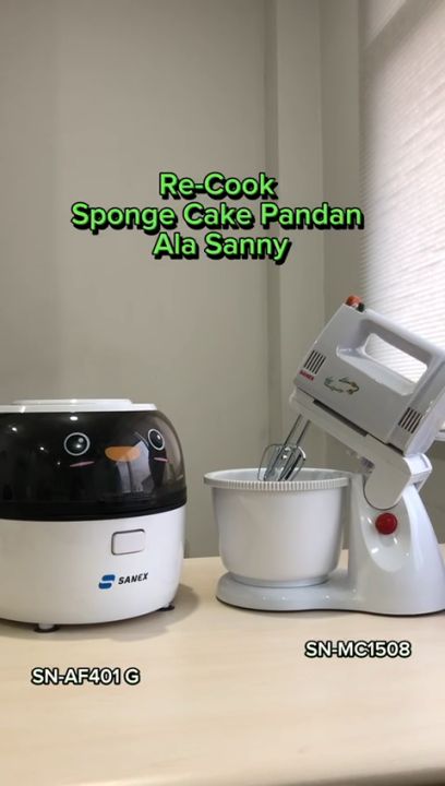 Sanex Stand Mixer 2 liter MC 1508 mangkok Berputar warna Putih | Lazada ...