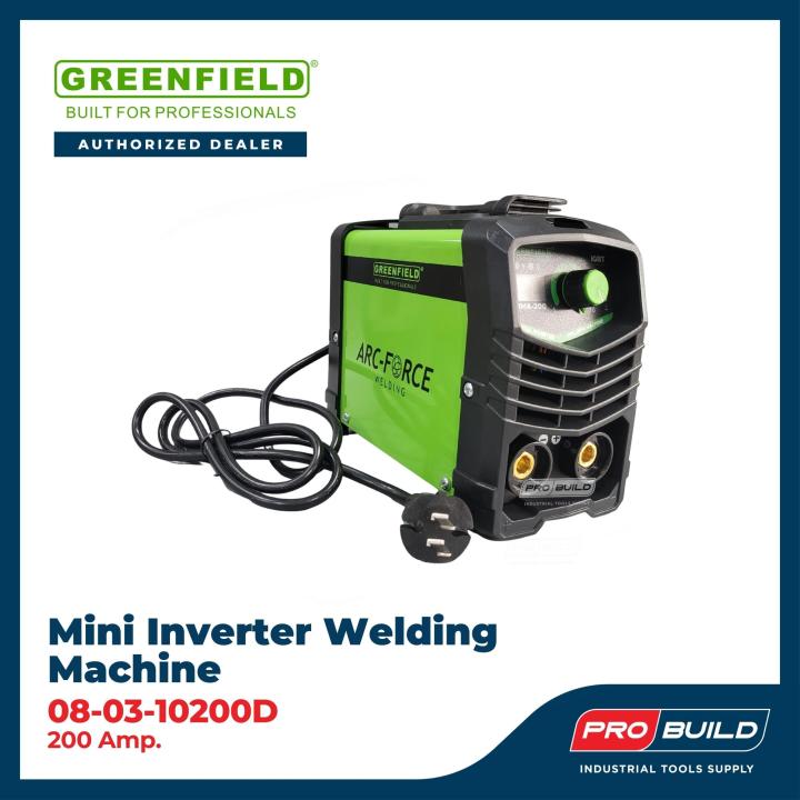 Greenfield Mini Inverter Welding Machine 200 Amp. | Lazada PH
