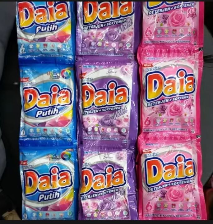 1 renceng Daia Detergent Bubuk 1000 | Lazada Indonesia